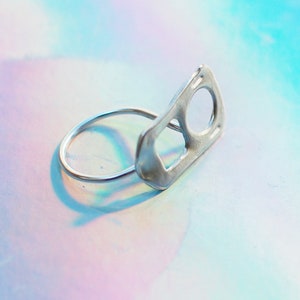 Soda Ring, Pull Tab Ring, Can Opener, Pop Art Ring, Statement Ring ...