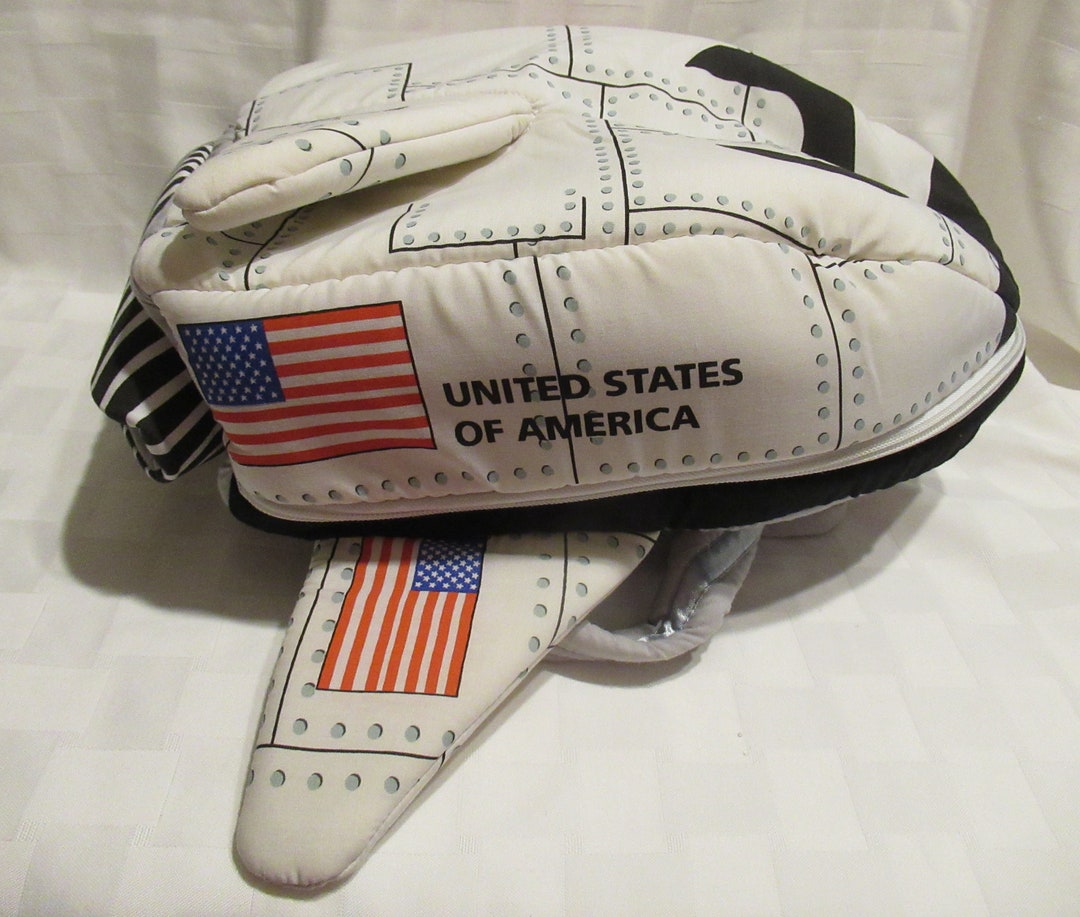 Vintage Space Shuttle Backpack With Two Astronaut Bear Toys - Etsy
