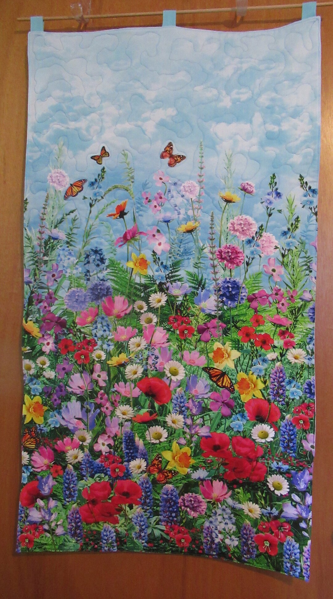 Quilted Wall Hanging-spring Flowers, Summer Beach - Etsy