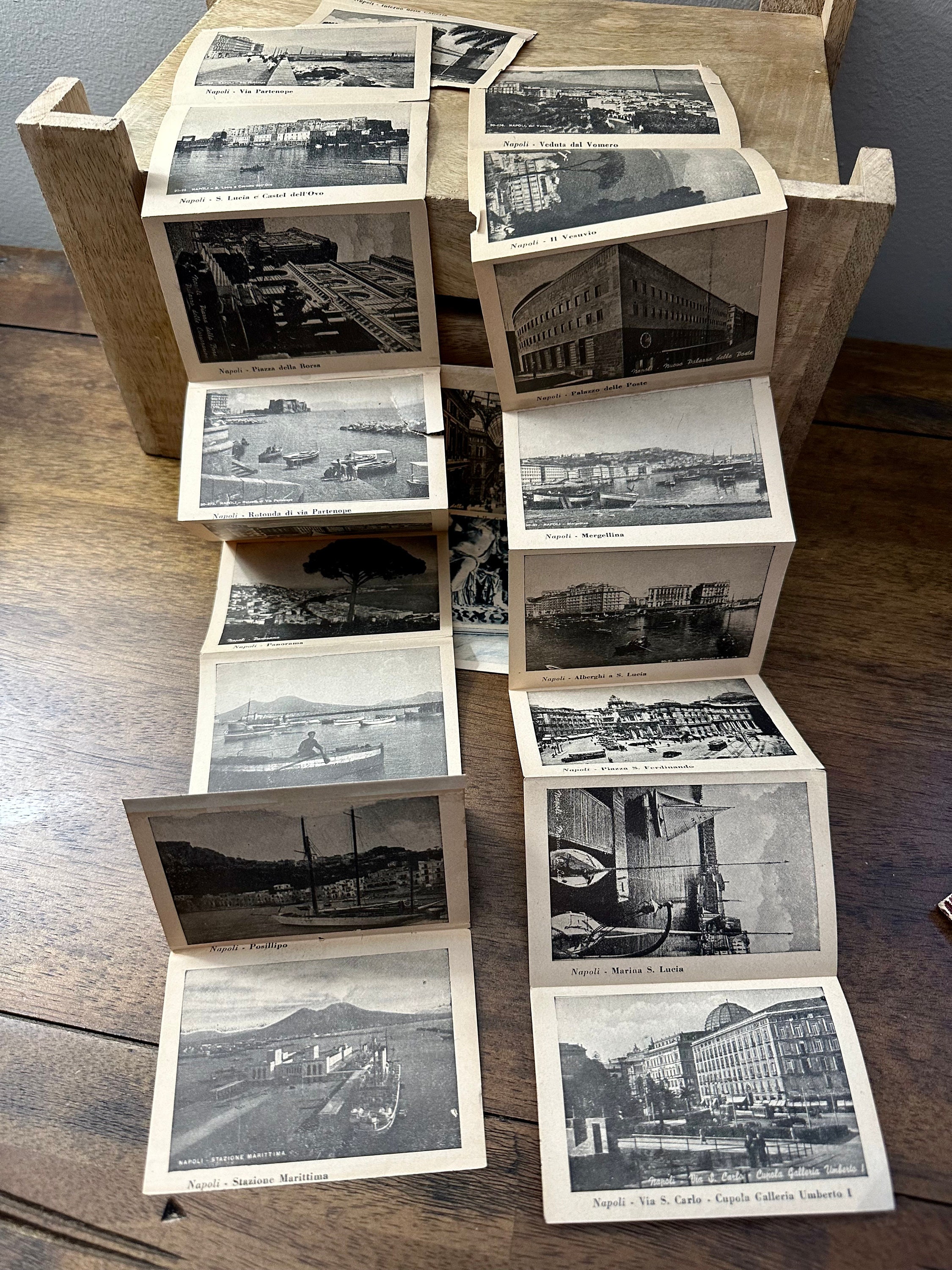 Antique Ricordo Di Napoli 20n Postcards - Etsy