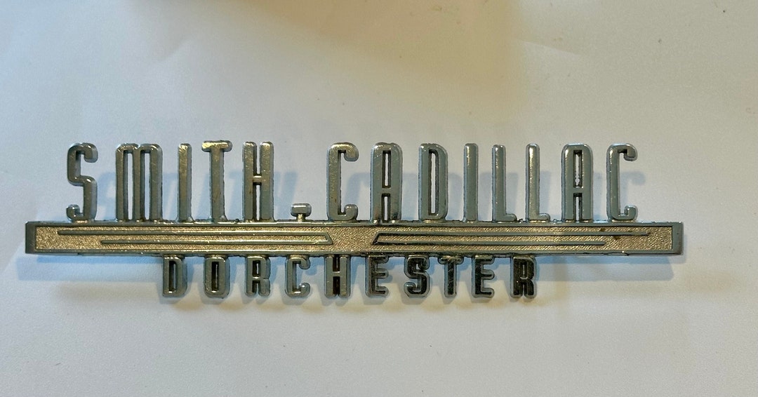 Smith Cadillac Dealer Emblem Letters - Etsy