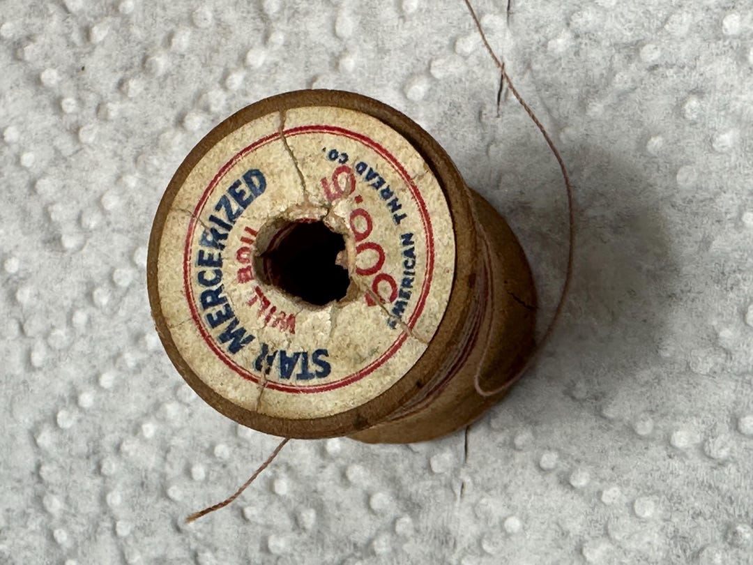 Vintage Hard to Find Star Mercerized Thread Spool Collectible - Etsy