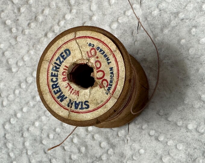 Vintage Hard to Find Star Mercerized Thread Spool Collectible - Etsy