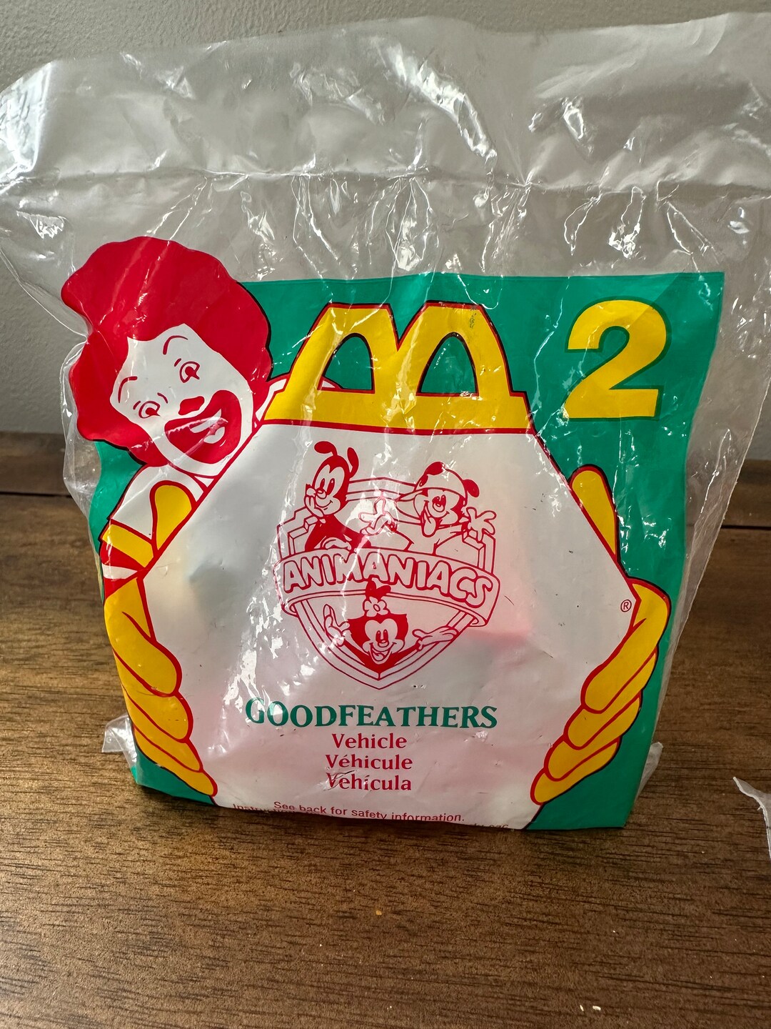 1990's Mcdonald's Happy Meal Toy; Animaniacs Goodfeathers - Etsy