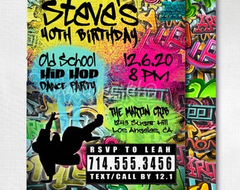 Hip Hop Birthday | Etsy