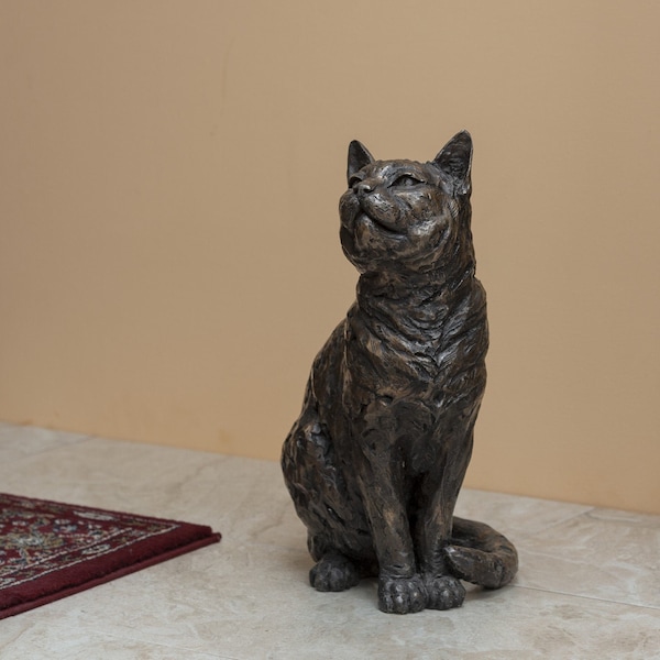 Life Size Cat Statue - Etsy