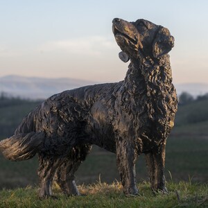 Life Size Golden Retriever Statue - Etsy