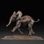 Lying Labradoodle Dog Statue | Large Bronze Resin Sculpture | Outdoor ...