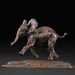Lying Labradoodle Dog Statue | Large Bronze Resin Sculpture | Outdoor ...