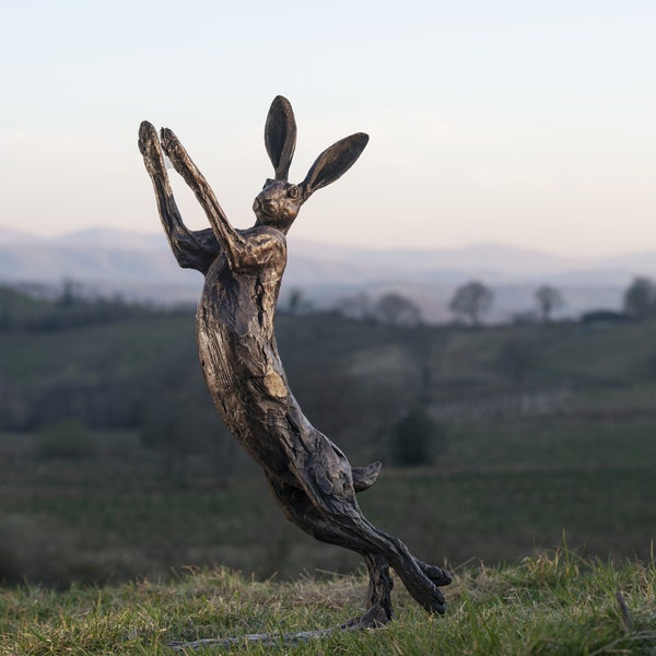 Hare Sculpture - Etsy