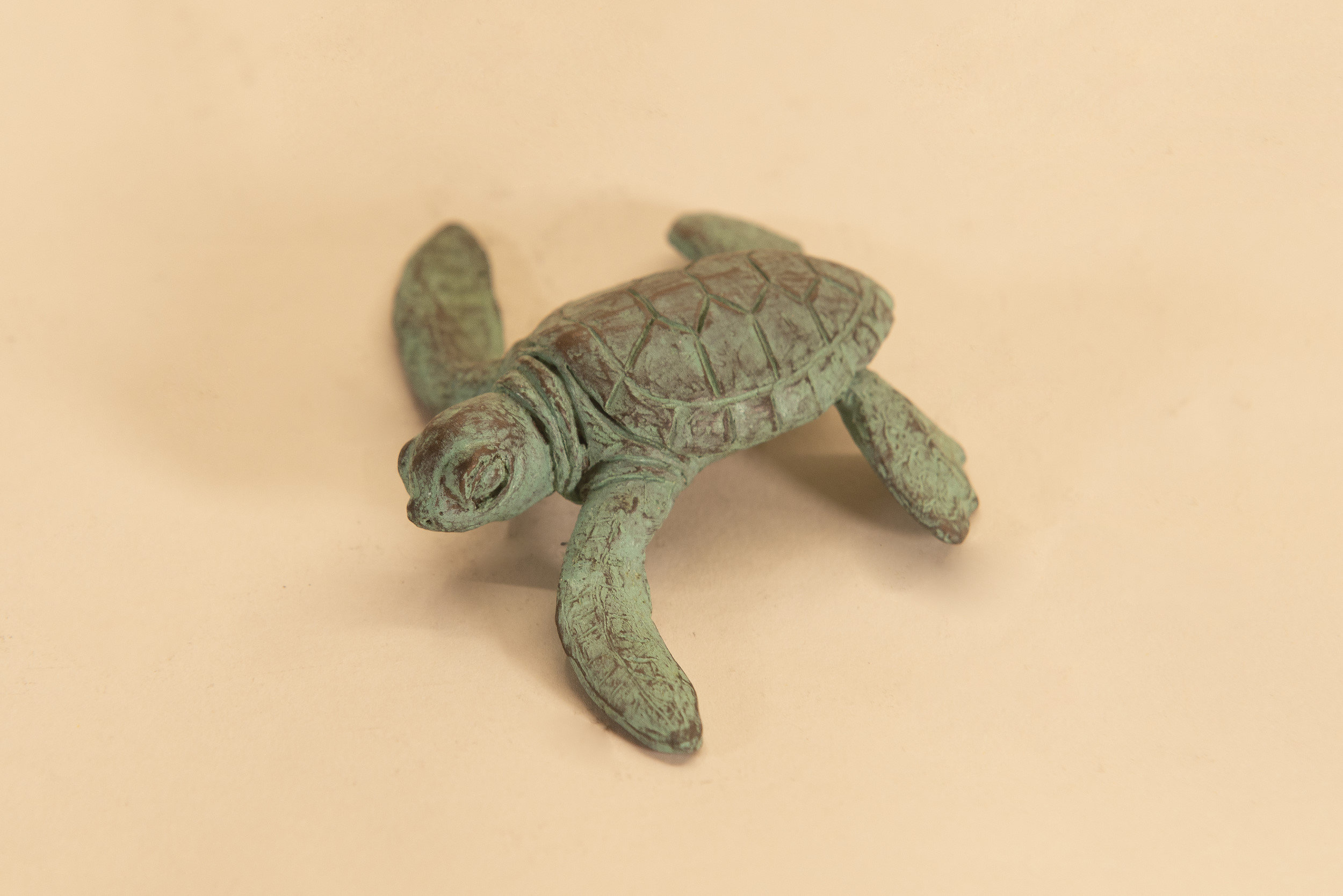 Pair of Baby Turtles Animal Statue Small Bronze Ornament | Etsy