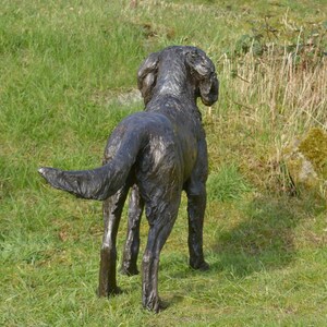 Standing Springer Spaniel Statue | Large Bronze Resin Sculpture ...