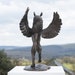 Heraldic Griffin Rampant Statue | Large Bronze Resin Sculpture ...
