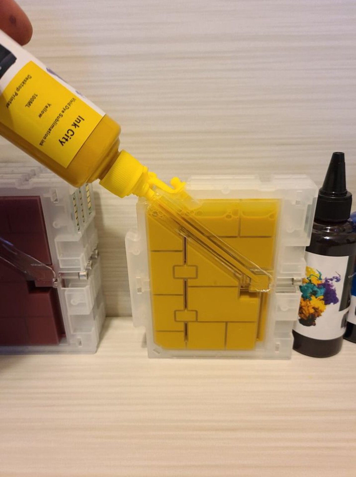 Sawgrass sublimation ink filled refillable cartridges plus ink | Etsy