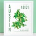 Personalized Austin Marathon Course Map Poster - Etsy