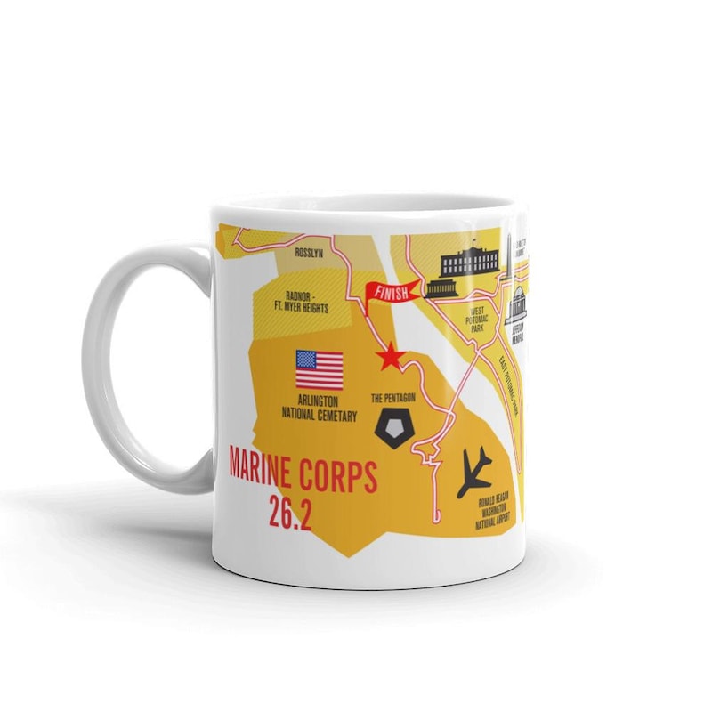 Marine Corps Marathon 2025 Mug - Etsy Canada