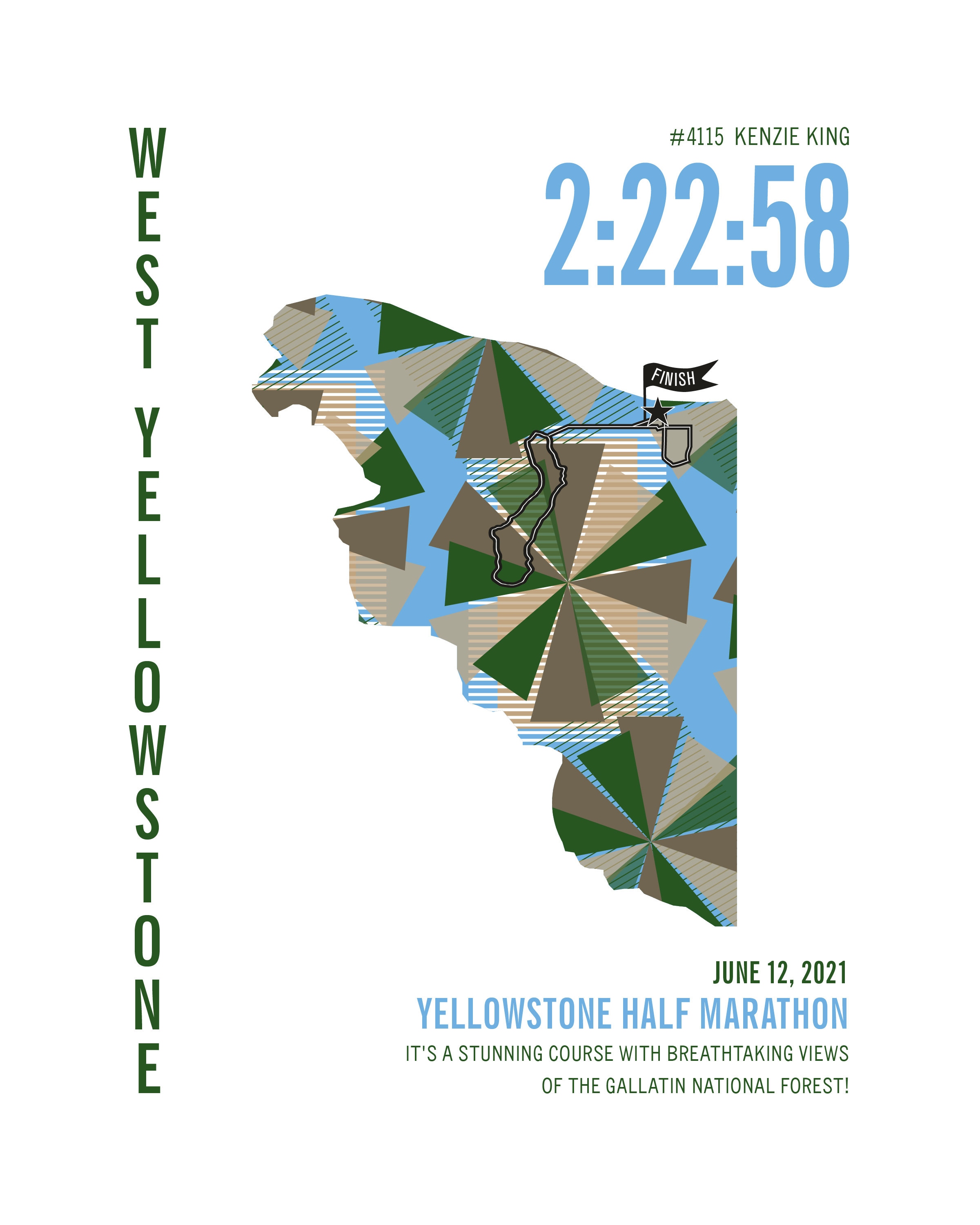 Personalized Custom Marathon Course Map - Etsy