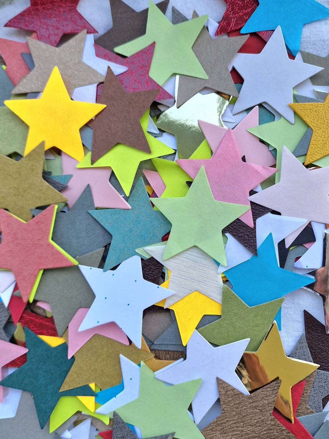 150 Paper Stars in Mixed Colors for All Sorts of Paper Crafts, Junk ...
