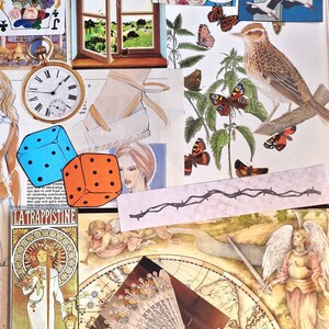 Over 100 Piece Ephemera, Stickers, and More for Paper Crafting, Junk ...