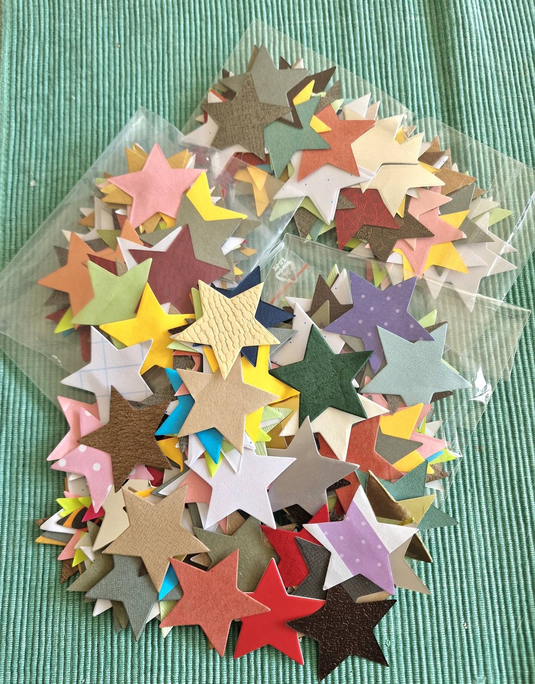 200 Paper Stars in Mixed Colors for All Sorts of Paper Craft - Etsy