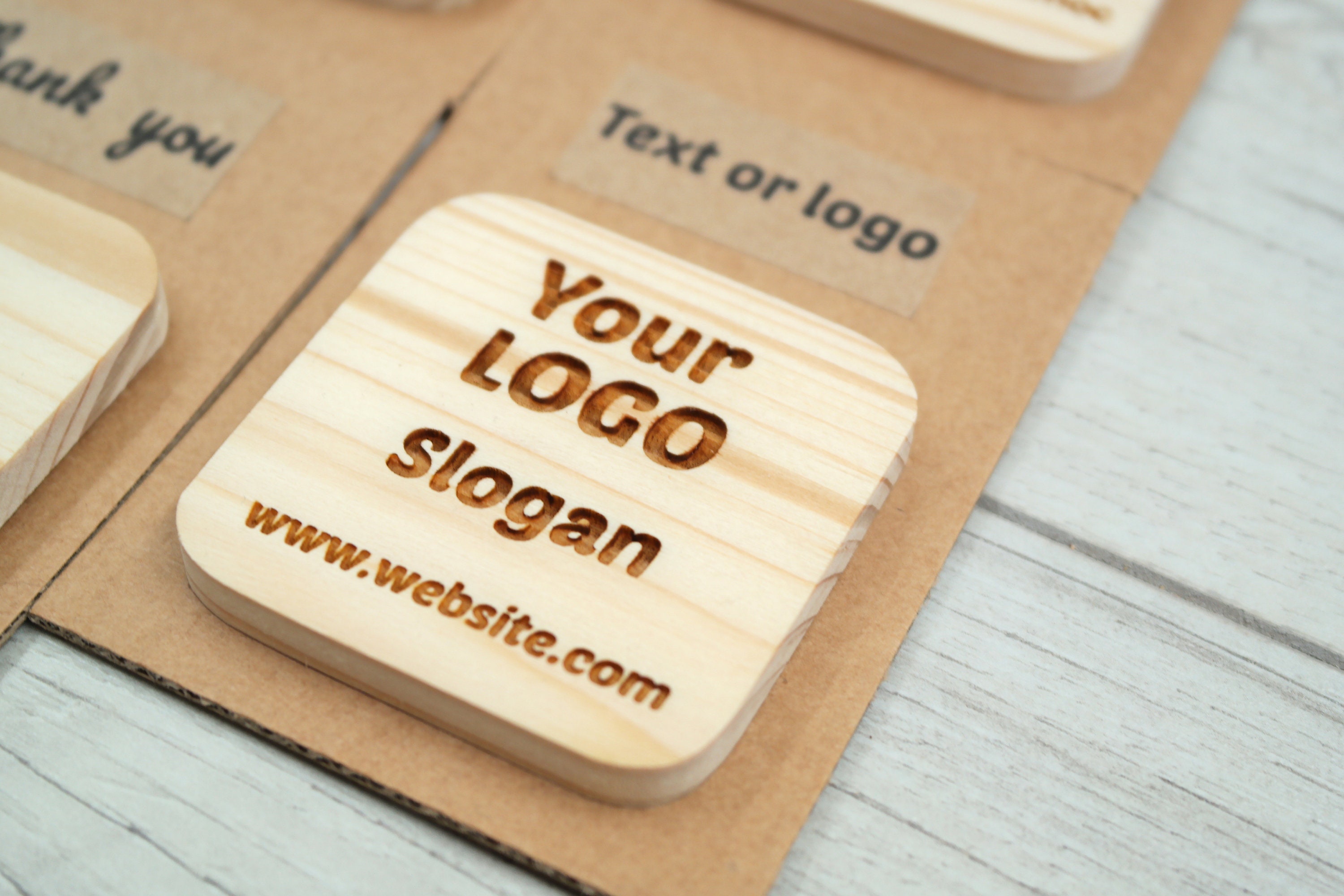 Business Logo Magnet, Company Logo Fridge Magnet, Custom Logo Pin ...