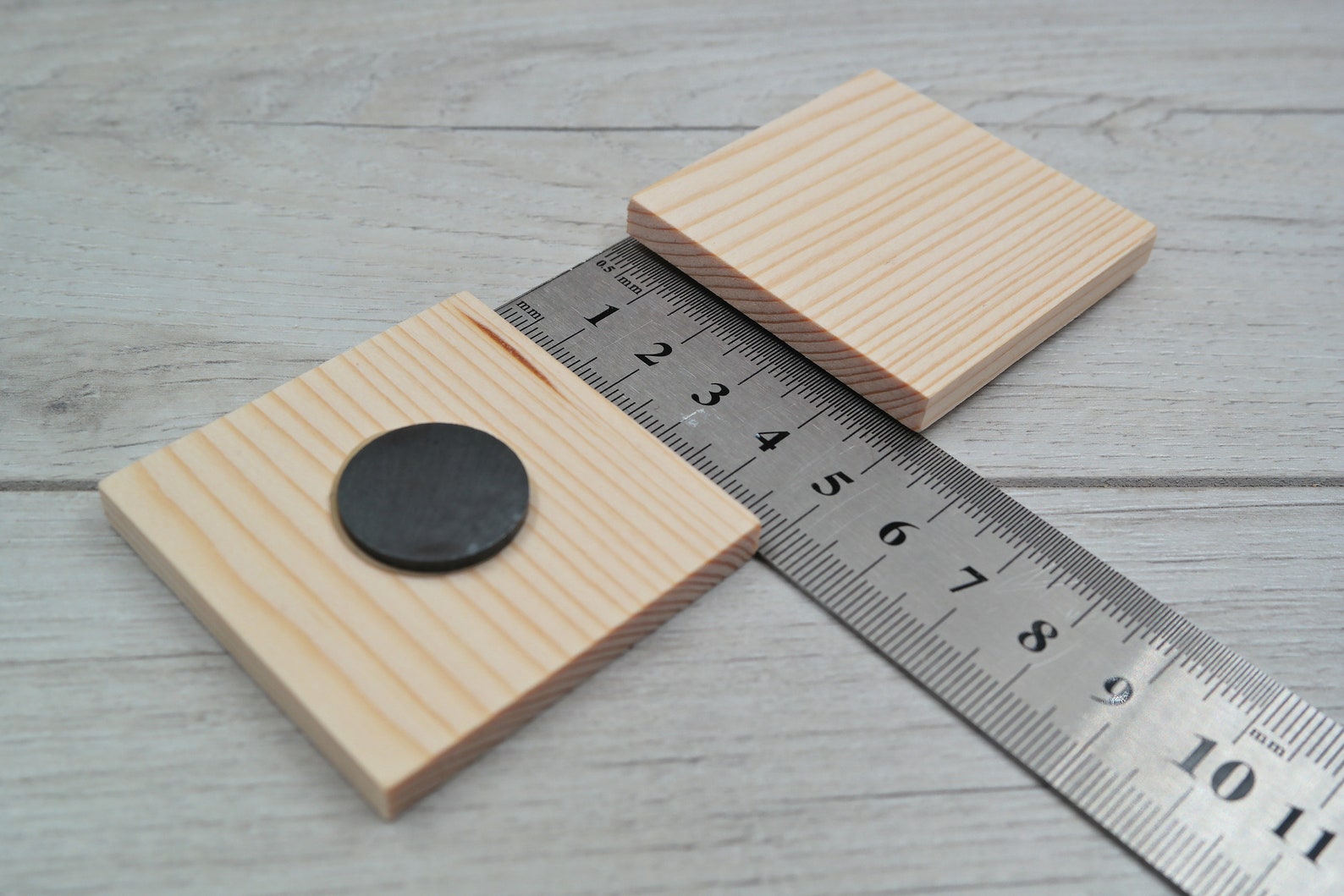 Blank Wood Magnets, Unfinished Magnets, Solid Wood Fridge Magnets ...