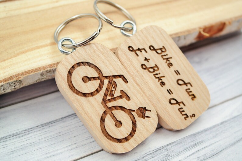 Custom Ebike Keychain Electric Bike Keyring Electric Bicycle - Etsy