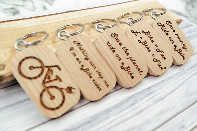 Custom Ebike Keychain Electric Bike Keyring Electric Bicycle - Etsy