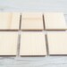Blank Wood Magnets, Unfinished Magnets, Solid Wood Fridge Magnets ...