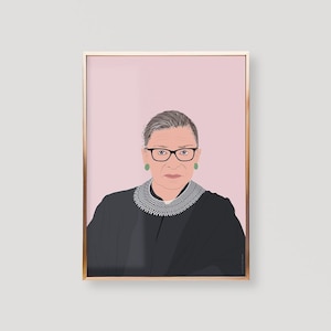 Ruth Bader Ginsburg Poster Ruth Bader Ginsburg Print Ruth - Etsy