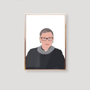 Ruth Bader Ginsburg Poster Ruth Bader Ginsburg Print Ruth - Etsy