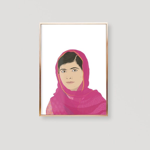 Malala Yousafzai - Etsy