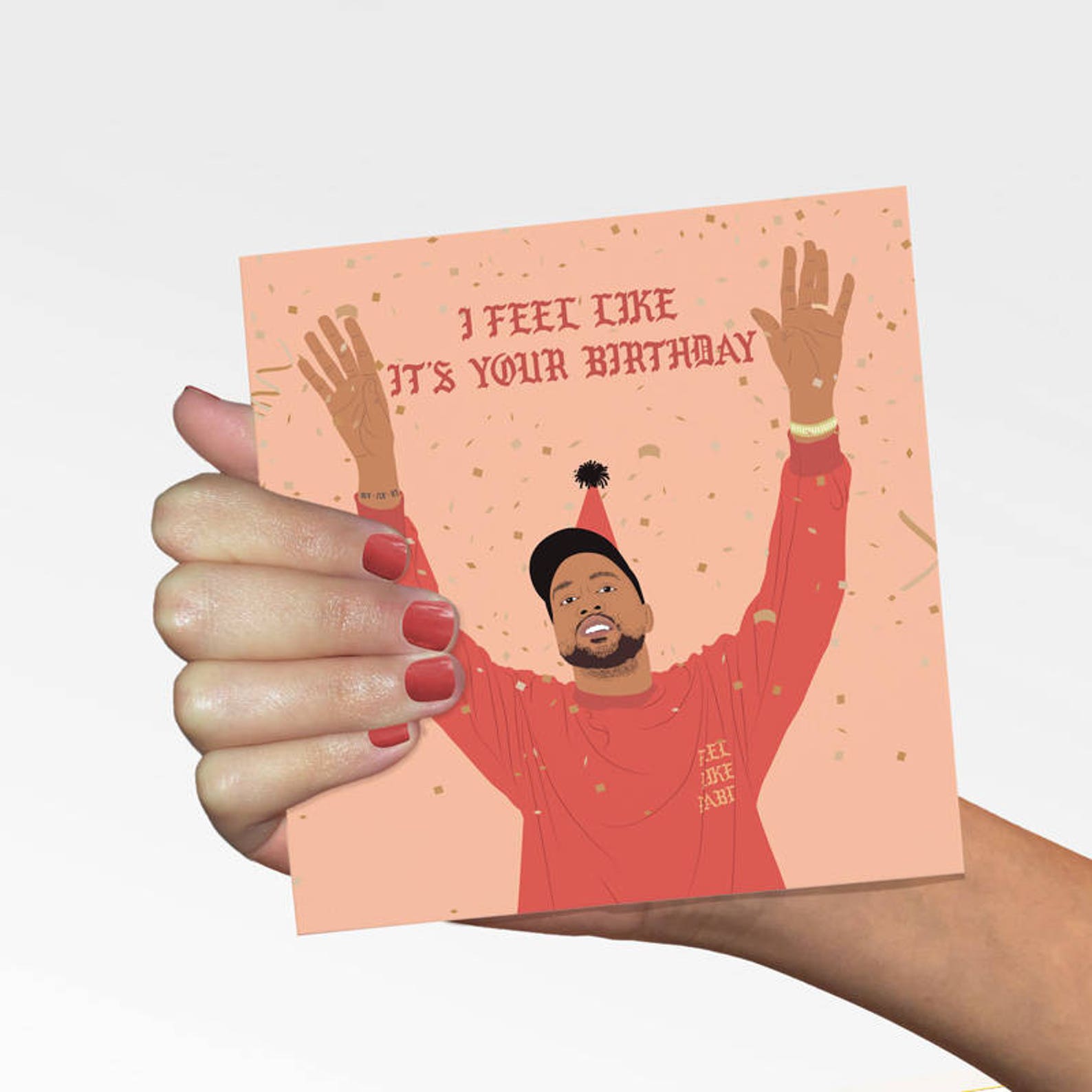 Kanye West Card Original Creation Funny Anniversary Rap | Etsy