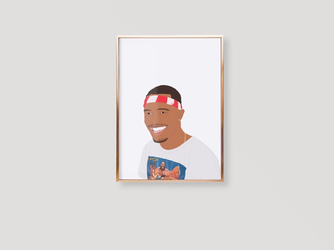 Frank Ocean Poster, Frank Ocean Print, Frank Ocean Art Print, Frank ...