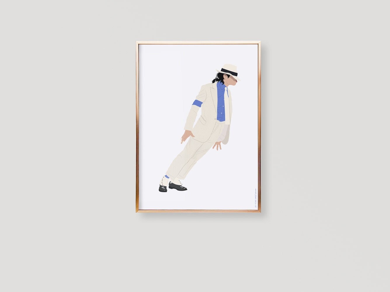 Smooth Criminal Michael Jackson Poster