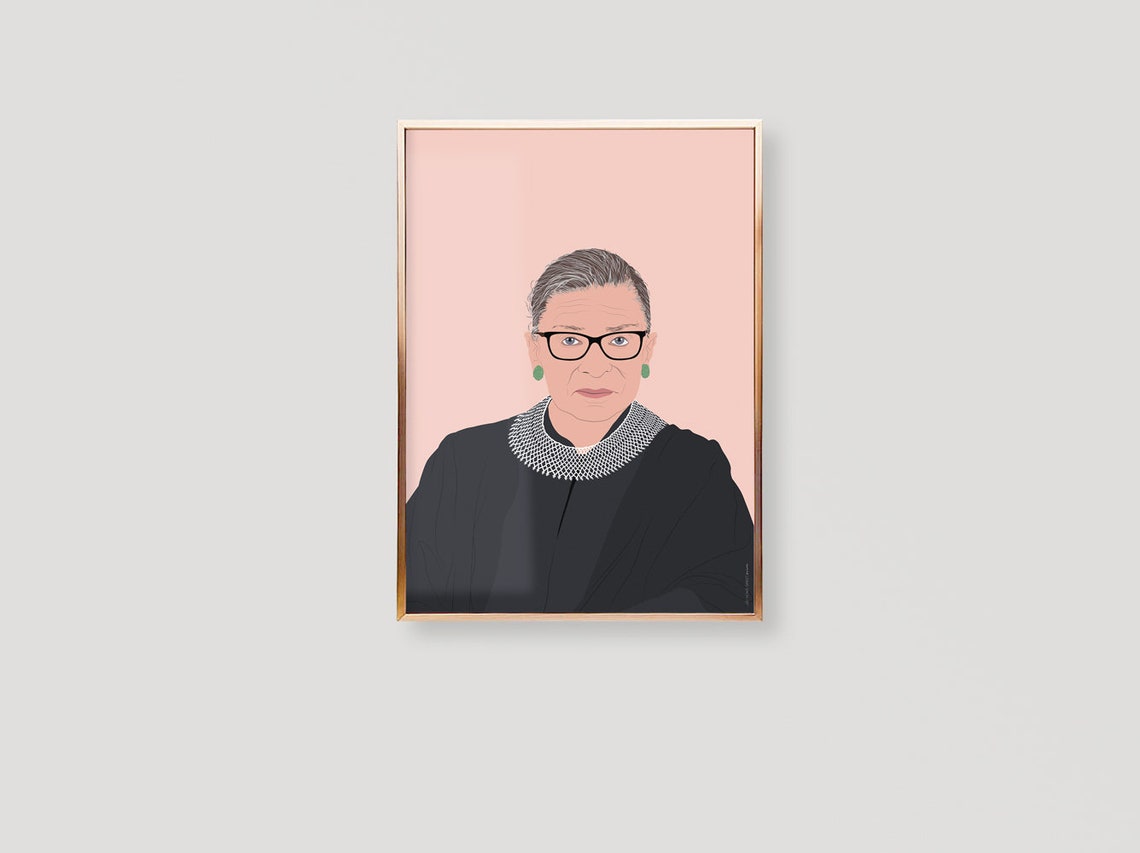 Ruth Bader Ginsburg Poster Ruth Bader Ginsburg Print Ruth - Etsy