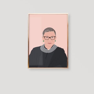 Ruth Bader Ginsburg Poster Ruth Bader Ginsburg Print Ruth - Etsy