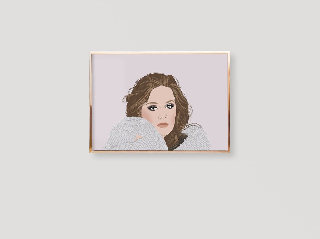 Adele Poster, Adele Print, Adele Art Print, Adele Wall Art, Adele Wall ...