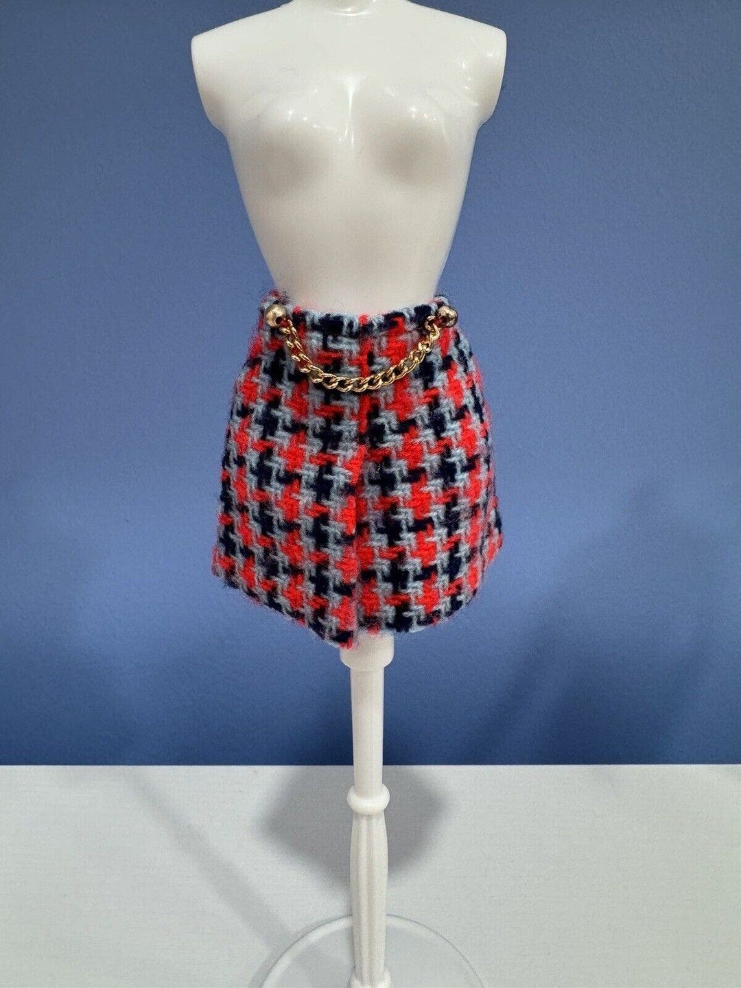 Vintage 1971 Mattel Barbie Doll Fashion Plaid Skirt Only From 3408 ...