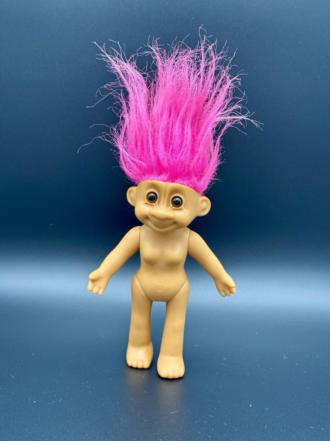 Vintage Russ Tracy Troll Pink Hair 6" Doll Vintage Vinyl Body - Etsy