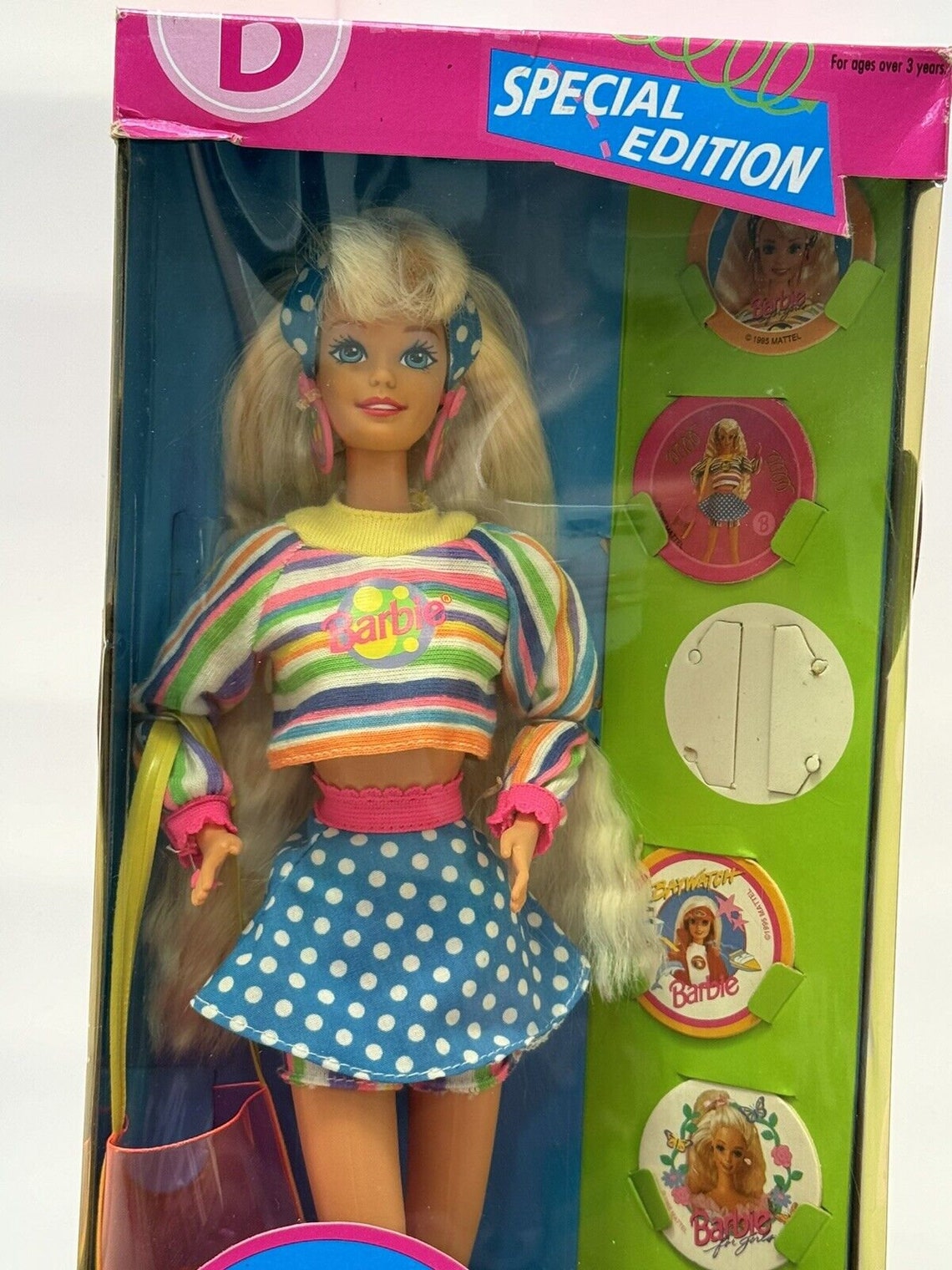 Barbie World POG Fun Doll 1994 Mattel 13239 Special Edition NEW - Etsy