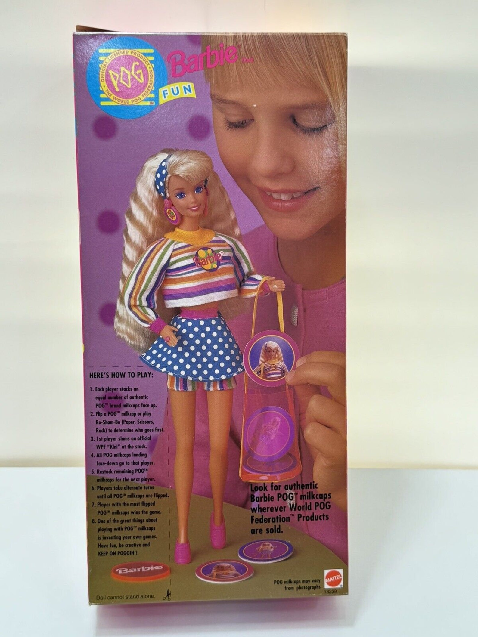 Barbie World POG Fun Doll 1994 Mattel 13239 Special Edition NEW - Etsy
