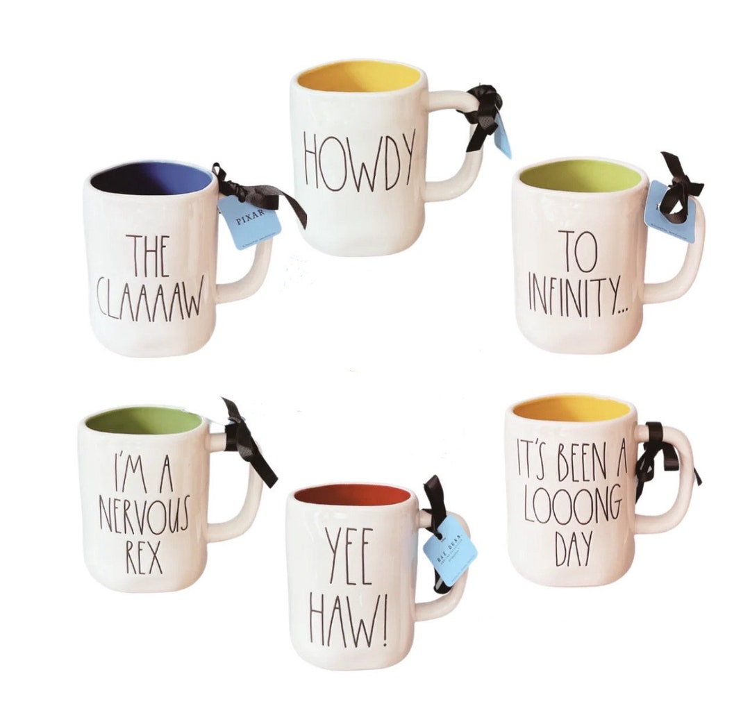 Rae Dunn Disney Pixar Toy Story Ceramic Mugs - Etsy