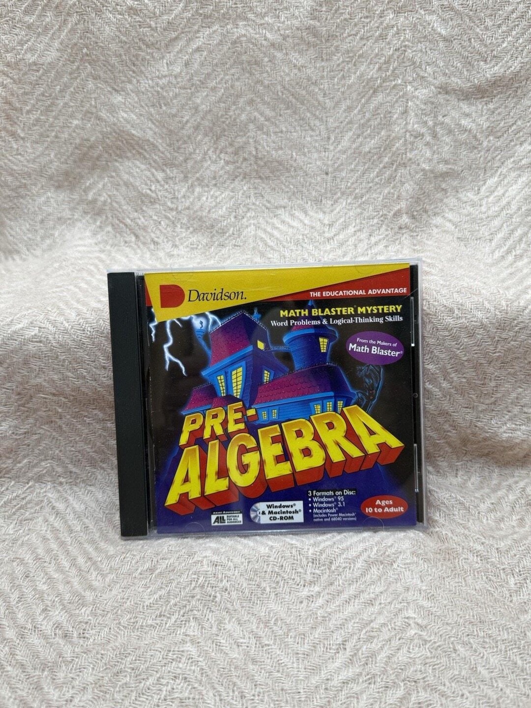Pre-algebra Word Problems & Logic Skills – Davidson CD-ROM (1994) - Etsy