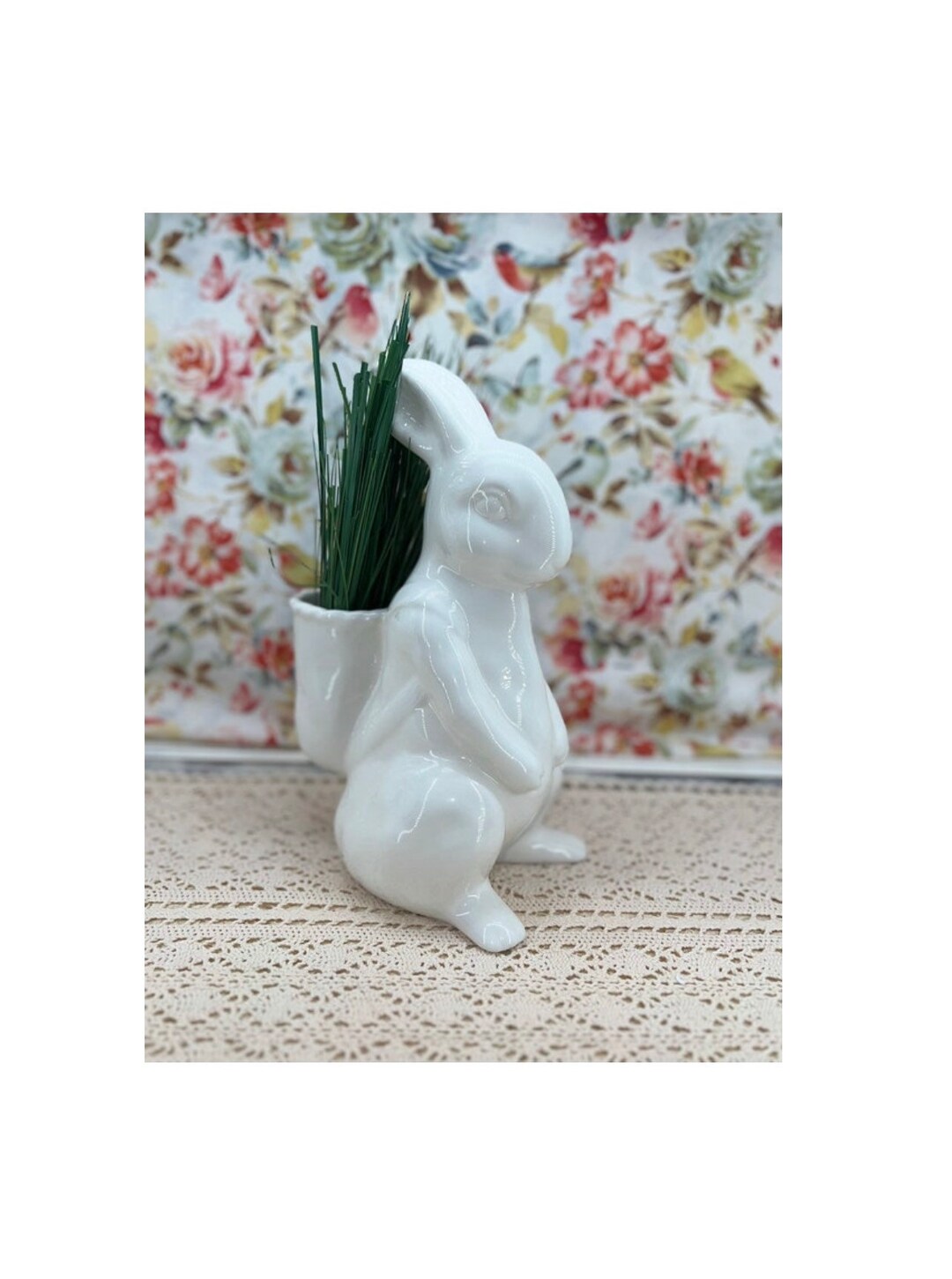 Rae Dunn Ceramic Bunny Rabbit Spring Easter Hop Planter - Etsy