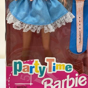 Party Time Barbie Doll Special Edition Includes Watch 1994 Mattel 12243 ...