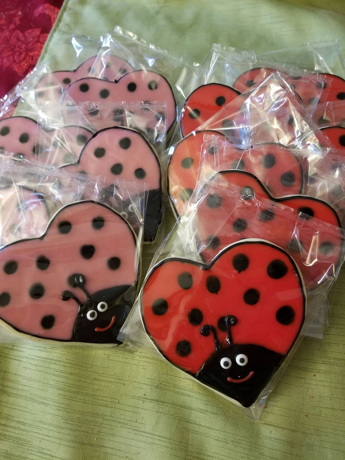 Love Bug Cookies - Etsy