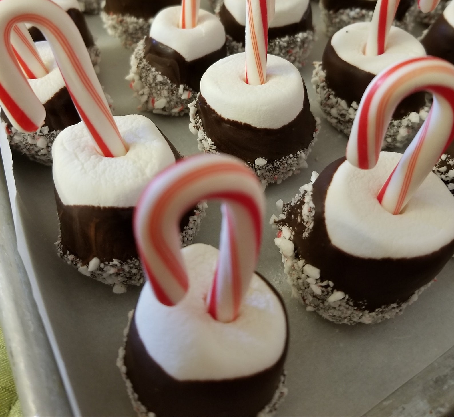 Hot Cocoa Candy Cane Marshmallows | Etsy
