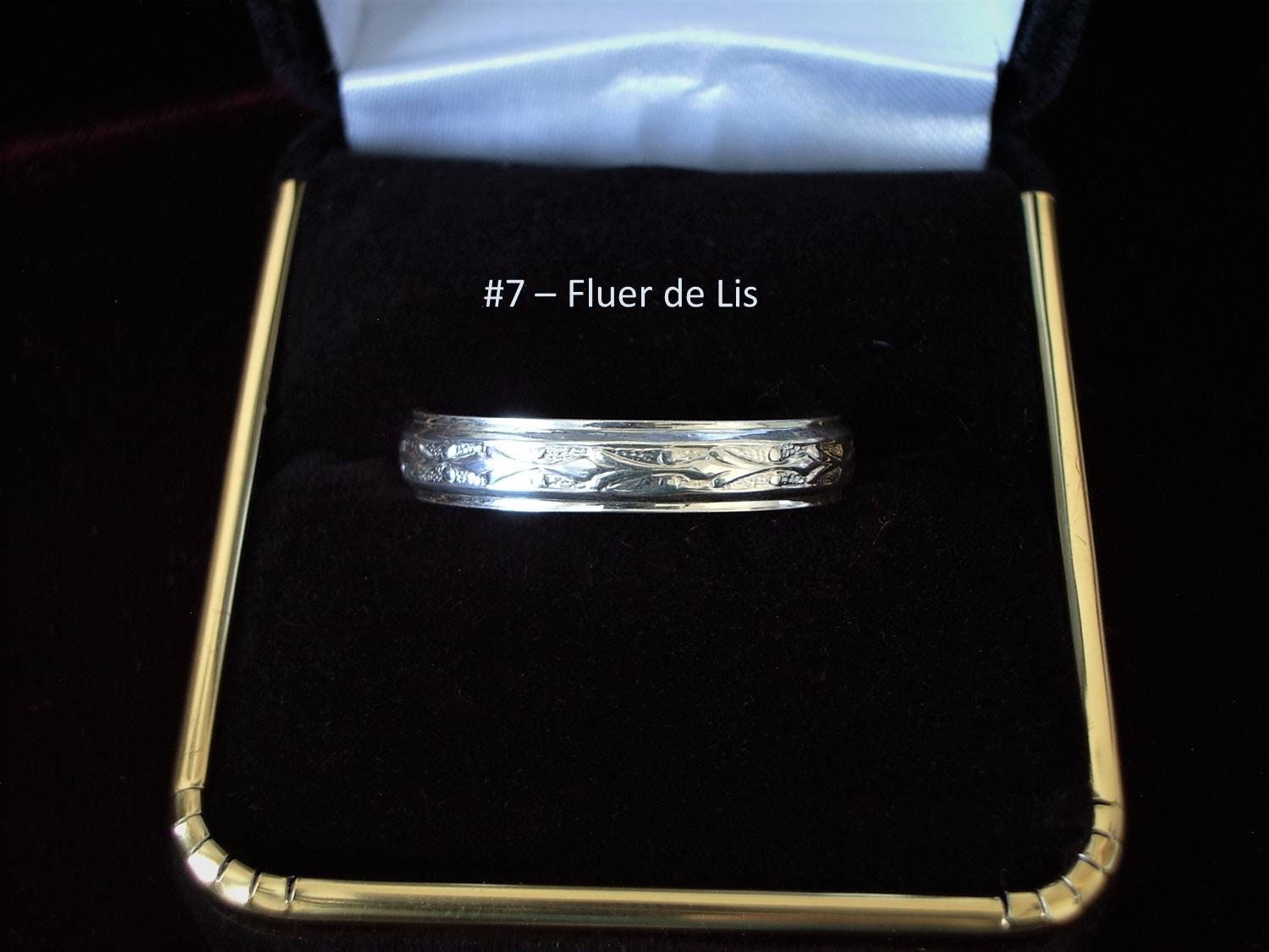 Sterling Silver .925 Vintage Patterned Rings Wedding Rings - Etsy