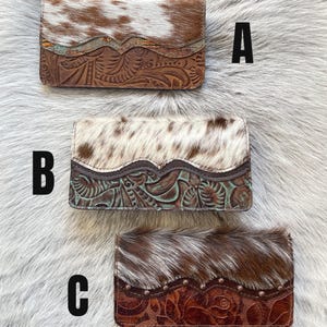 Checkbook Covers, Western Wallets - Etsy